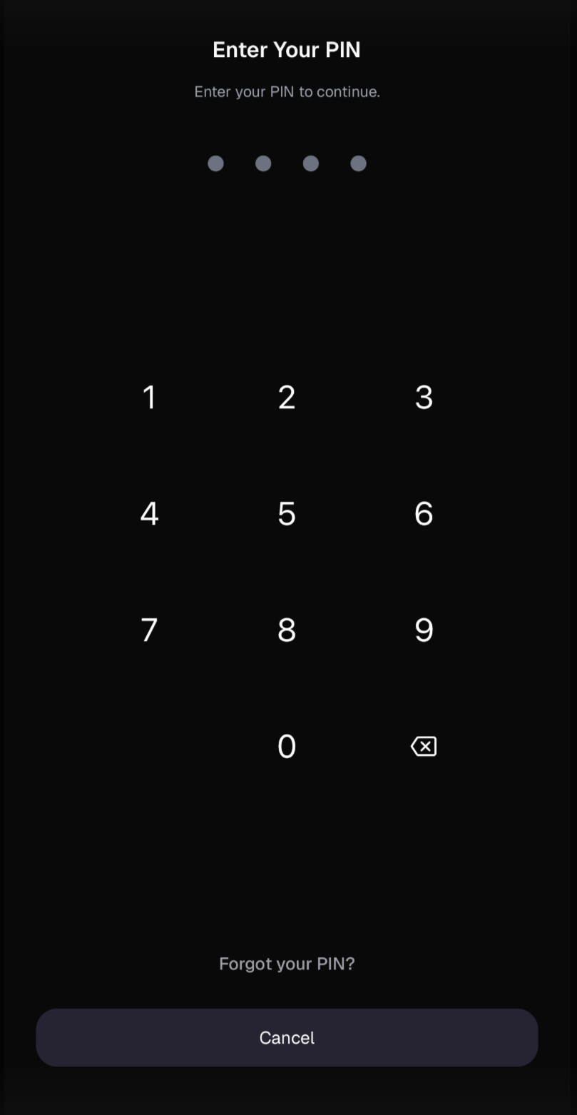 How to Change Your Login PIN Code on the Offramp Mobile App – Offramp
